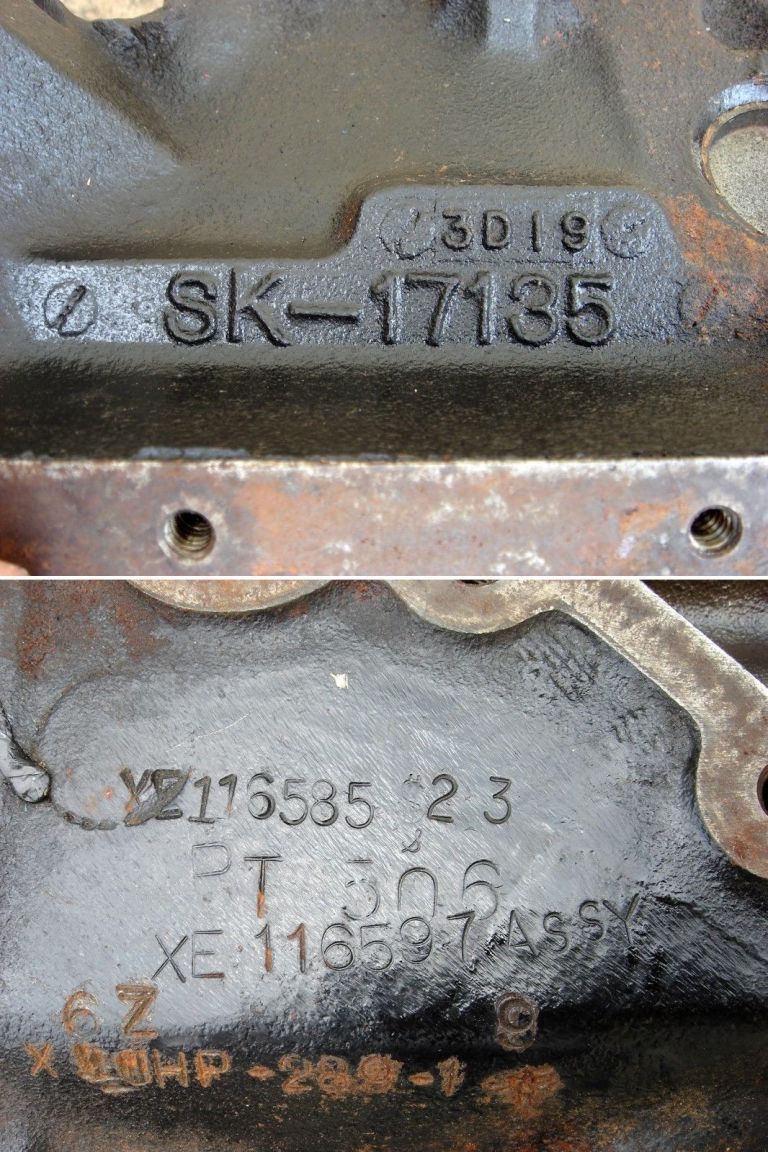 The engine and gearbox – 289 Shelby Cobra